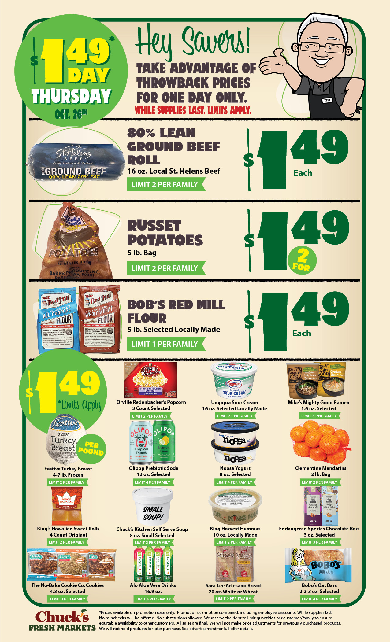 149 Day - Chuck's Fresh Markets